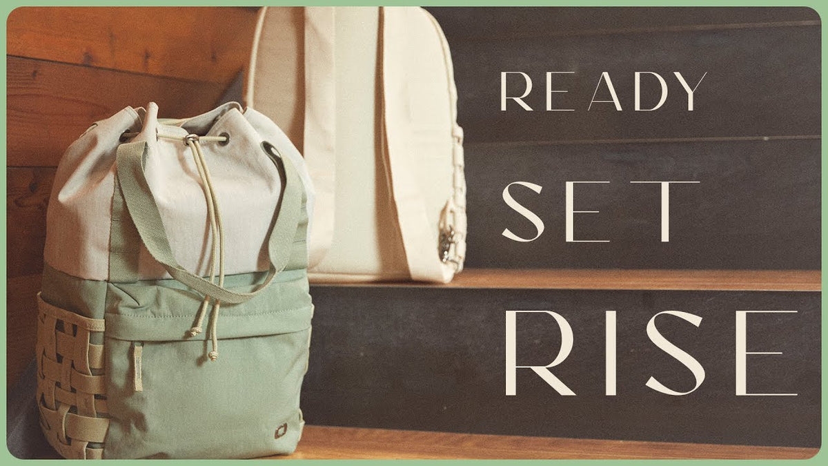 Ogio RISE Backpack 20L – Matcha | Stylish Travel Backpack